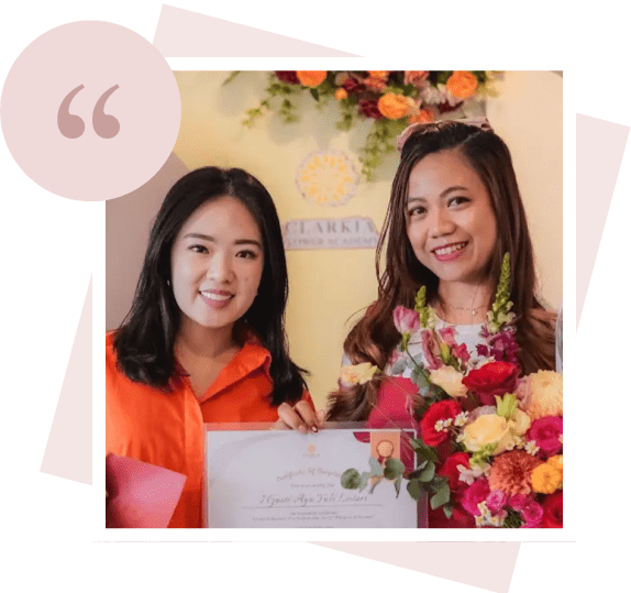 Flower Class - Kursus Merangkai Bunga Bersertifikat