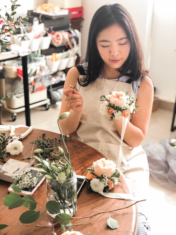 Flower Class - Kursus Merangkai Bunga Bersertifikat