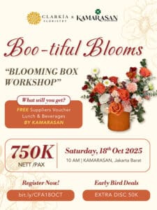 Flower Class - Kursus Merangkai Bunga Bersertifikat